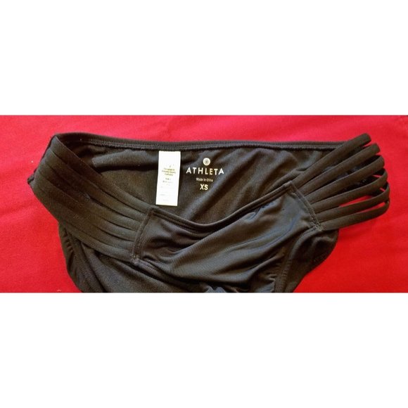 Athleta | Swim | Athleta Womans Black Bathing Swim Suit Tankini Bottoms ...
